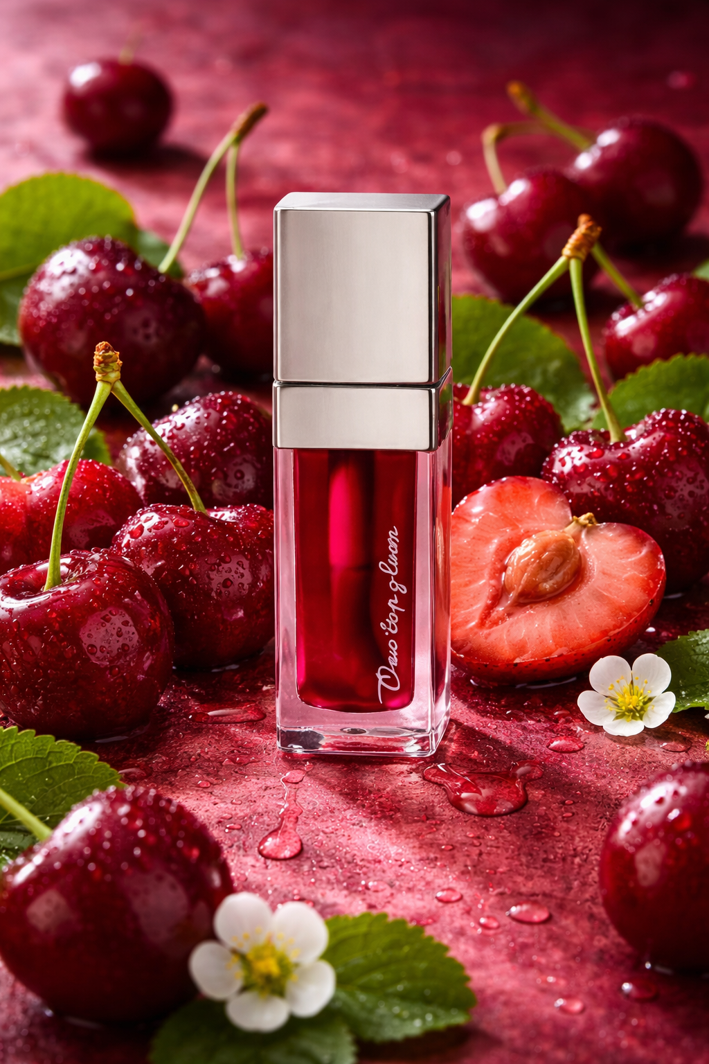 One tap glam (Cherry Crush) – Cleanchic beauty