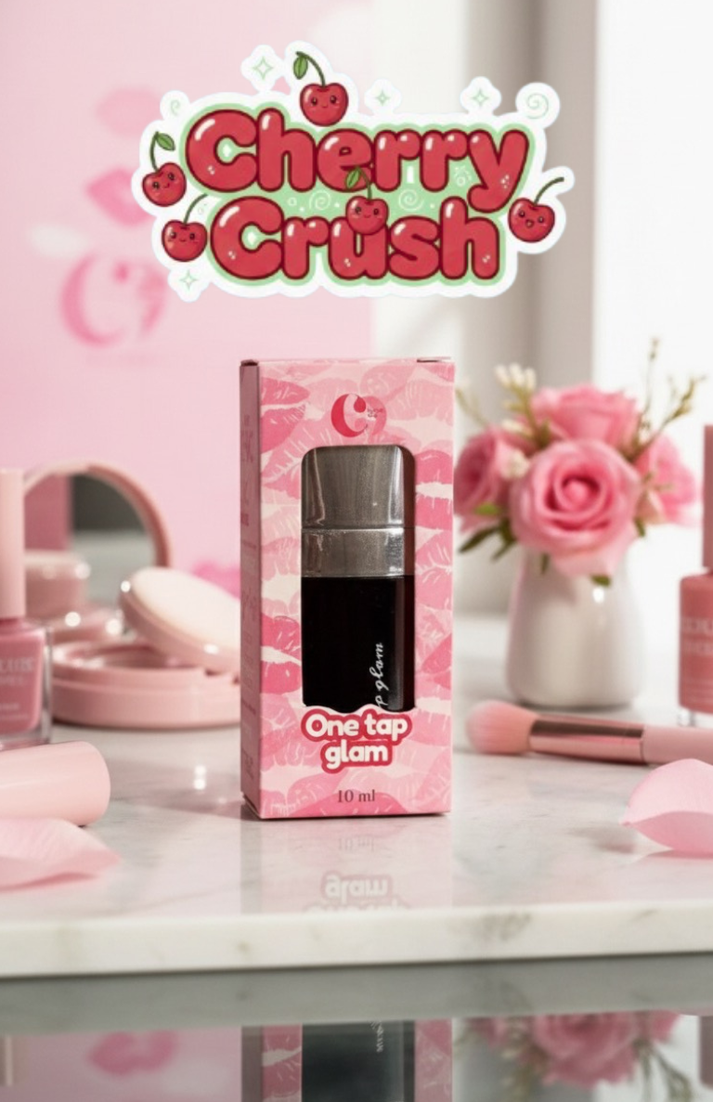 One tap glam (Cherry Crush) – Cleanchic beauty
